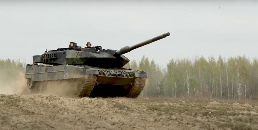 Siły zbrojne Ukrainy po raz pierwszy prezentują niemieckie czołgi Leopard 2A6 (wideo) | Gagadget.pl