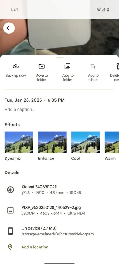 Nowe możliwości Google Photos: Przekształcanie zdjęć w Ultra HDR